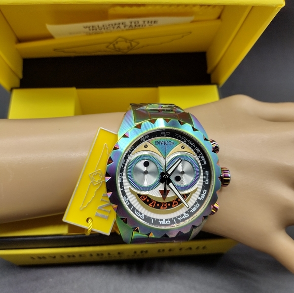 Invicta | Accessories | New Invicta Specialty Chronograph Iridescent ...